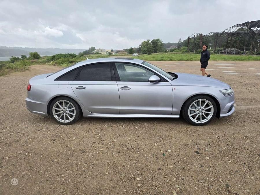 Pelēks Audi A6 2017 Kauņa, ar dzinēja tilpumu 3.00 L un nobraukumu 127 tūkst. km par 16700 €, foto 4 vietnē AUTOMOTO.COM.LV