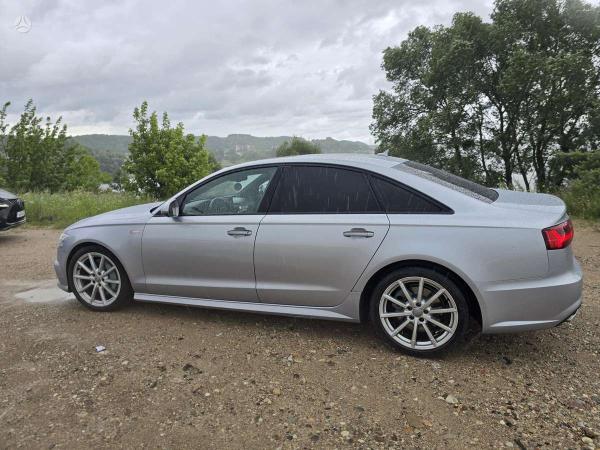 Grey Audi A6 2017 in Kaunas, with an engine capacity of 3.00 L and mileage of 127 thousand km for 16700 €, photo 9 on AUTOMOTO.COM.LV