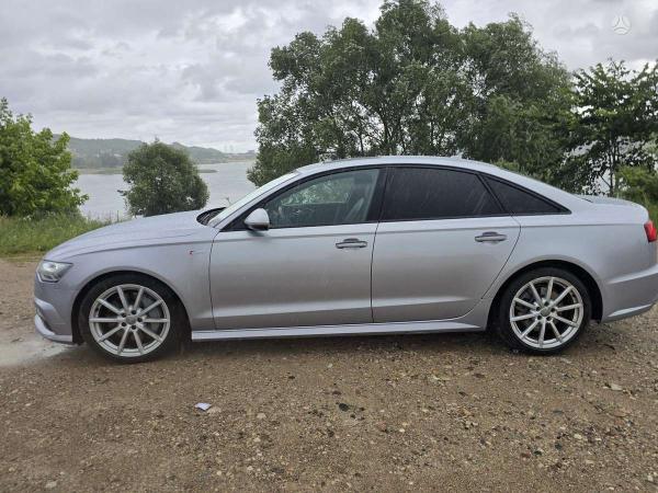 Grey Audi A6 2017 in Kaunas, with an engine capacity of 3.00 L and mileage of 127 thousand km for 16700 €, photo 10 on AUTOMOTO.COM.LV