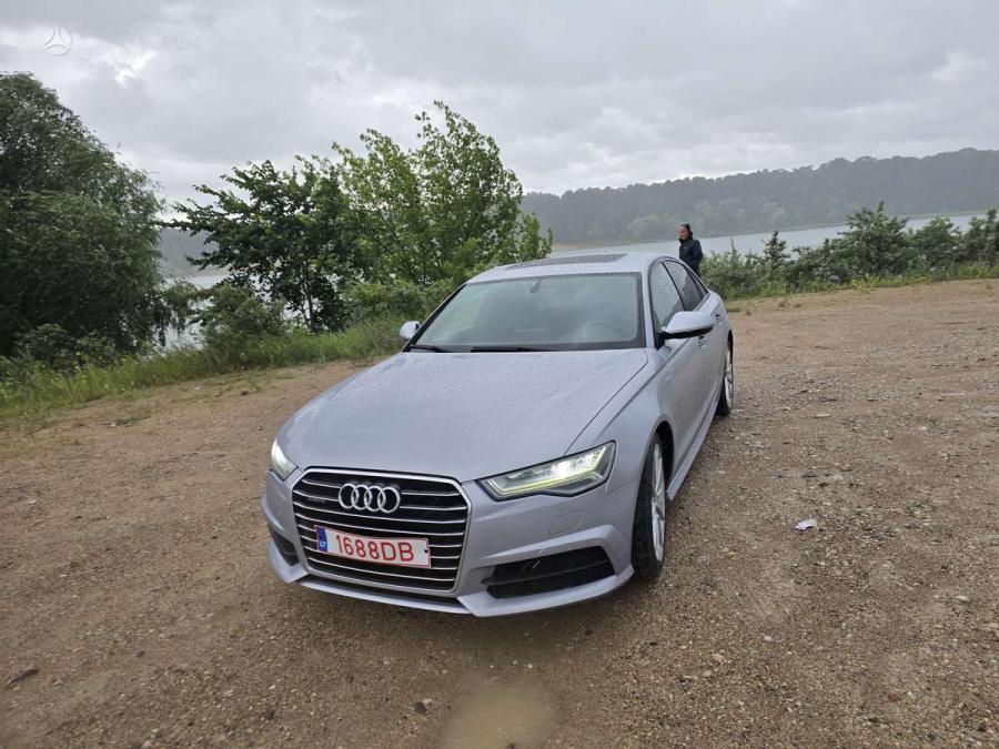 Pelēks Audi A6 2017 Kauņa, ar dzinēja tilpumu 3.00 L un nobraukumu 127 tūkst. km par 16700 €, foto 16 vietnē AUTOMOTO.COM.LV