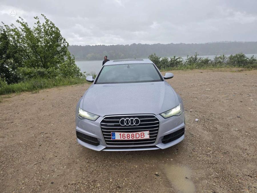 Pelēks Audi A6 2017 Kauņa, ar dzinēja tilpumu 3.00 L un nobraukumu 127 tūkst. km par 16700 €, foto 19 vietnē AUTOMOTO.COM.LV
