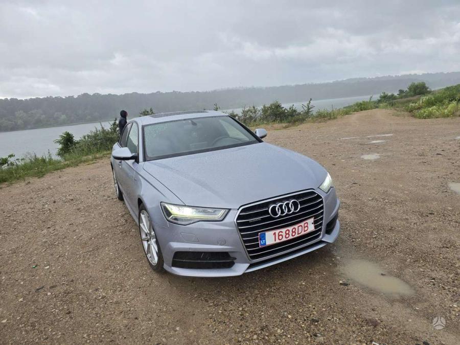 Pelēks Audi A6 2017 Kauņa, ar dzinēja tilpumu 3.00 L un nobraukumu 127 tūkst. km par 16700 €, foto 21 vietnē AUTOMOTO.COM.LV