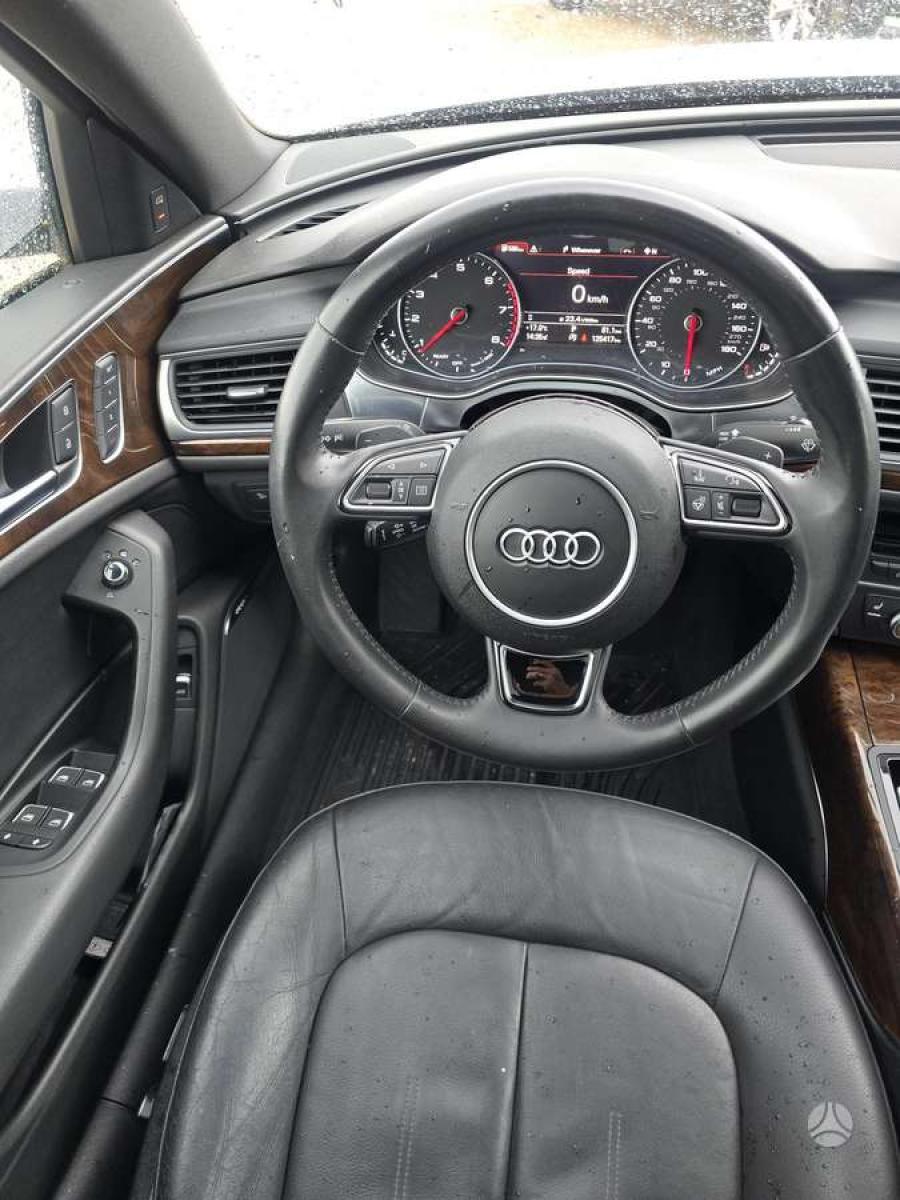 Pelēks Audi A6 2017 Kauņa, ar dzinēja tilpumu 3.00 L un nobraukumu 127 tūkst. km par 16700 €, foto 28 vietnē AUTOMOTO.COM.LV
