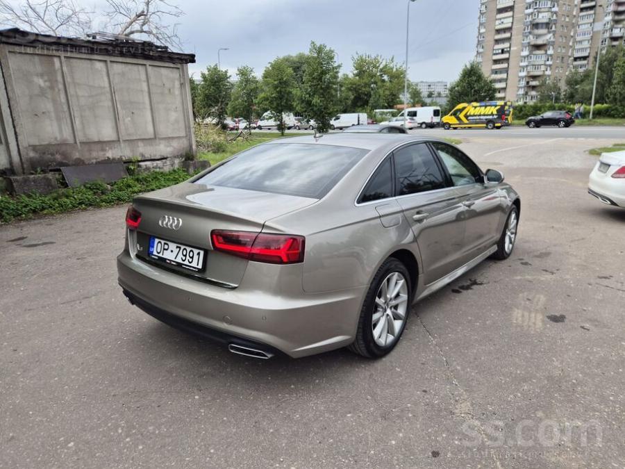 Pelēks Audi A6 2017 Rīga, ar dzinēja tilpumu 2.00 L un nobraukumu 157 tūkst. km par 15990 €, foto 6 vietnē AUTOMOTO.COM.LV