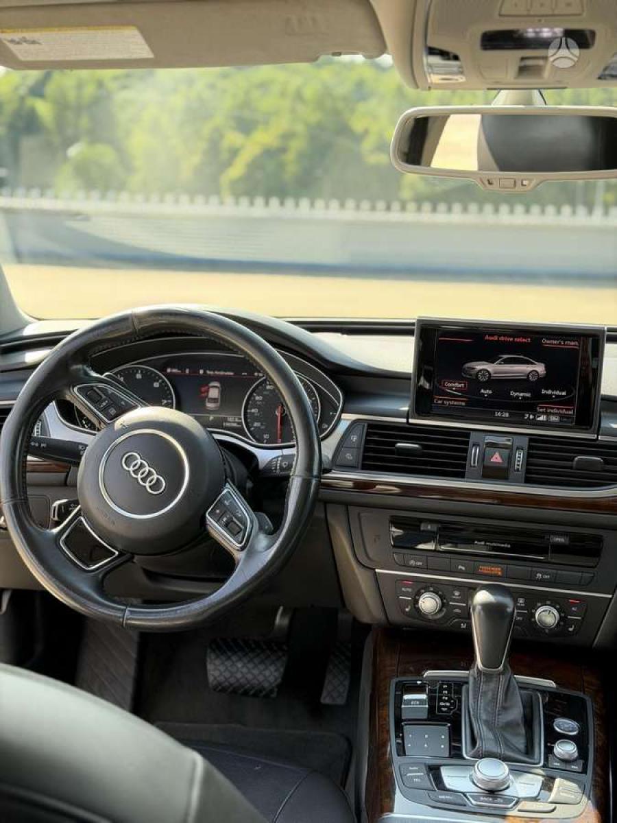 Pelēks Audi A6 2017 Viļņa, ar dzinēja tilpumu 1.98 L un nobraukumu 122 tūkst. km par 15500 €, foto 11 vietnē AUTOMOTO.COM.LV