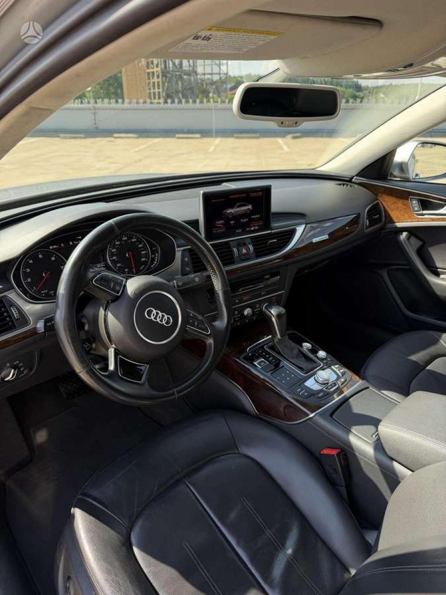 Pelēks Audi A6 2017 Viļņa, ar dzinēja tilpumu 1.98 L un nobraukumu 122 tūkst. km par 15500 €, foto 12 vietnē AUTOMOTO.COM.LV