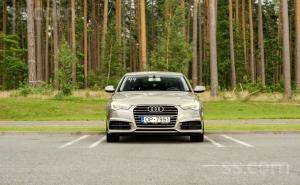 Grey Audi A6 2017 in Riga, with an engine capacity of 2.00 L and mileage of 157 thousand km for 15990 €, photo 4 on AUTOMOTO.COM.LV
