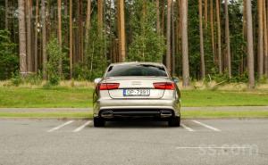 Grey Audi A6 2017 in Riga, with an engine capacity of 2.00 L and mileage of 157 thousand km for 15990 €, photo 8 on AUTOMOTO.COM.LV