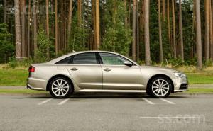 Grey Audi A6 2017 in Riga, with an engine capacity of 2.00 L and mileage of 157 thousand km for 15990 €, photo 10 on AUTOMOTO.COM.LV