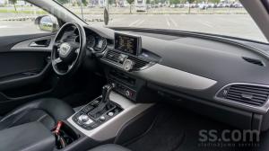 Grey Audi A6 2017 in Riga, with an engine capacity of 2.00 L and mileage of 157 thousand km for 15990 €, photo 12 on AUTOMOTO.COM.LV