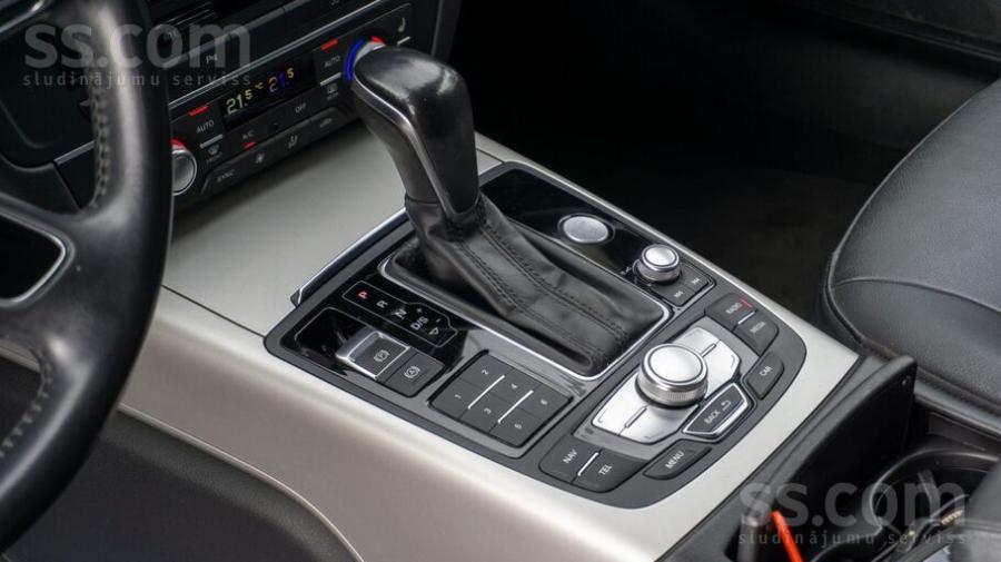 Grey Audi A6 2017 in Riga, with an engine capacity of 2.00 L and mileage of 157 thousand km for 15990 €, photo 16 on AUTOMOTO.COM.LV