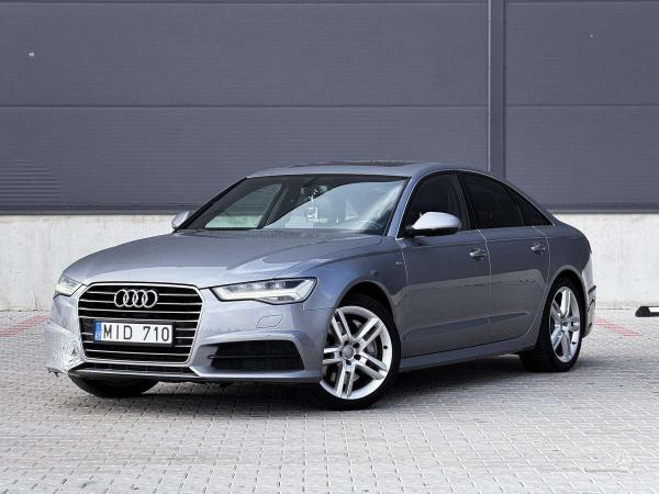 Grey Audi A6 2017 in Siauliai, with an engine capacity of 2.00 L and mileage of 261 thousand km for 11750 €, photo 1 on AUTOMOTO.COM.LV