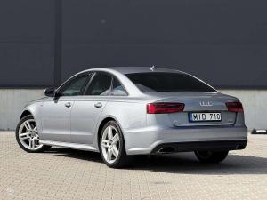 Grey Audi A6 2017 in Siauliai, with an engine capacity of 2.00 L and mileage of 261 thousand km for 11750 €, photo 10 on AUTOMOTO.COM.LV