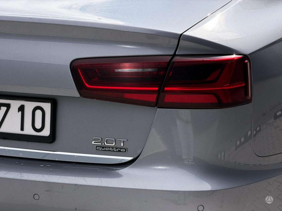 Grey Audi A6 2017 in Siauliai, with an engine capacity of 2.00 L and mileage of 261 thousand km for 11750 €, photo 16 on AUTOMOTO.COM.LV