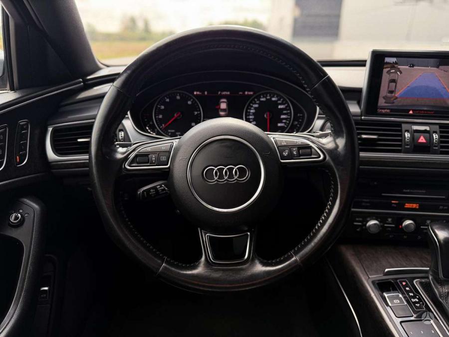 Grey Audi A6 2017 in Siauliai, with an engine capacity of 2.00 L and mileage of 261 thousand km for 11750 €, photo 18 on AUTOMOTO.COM.LV