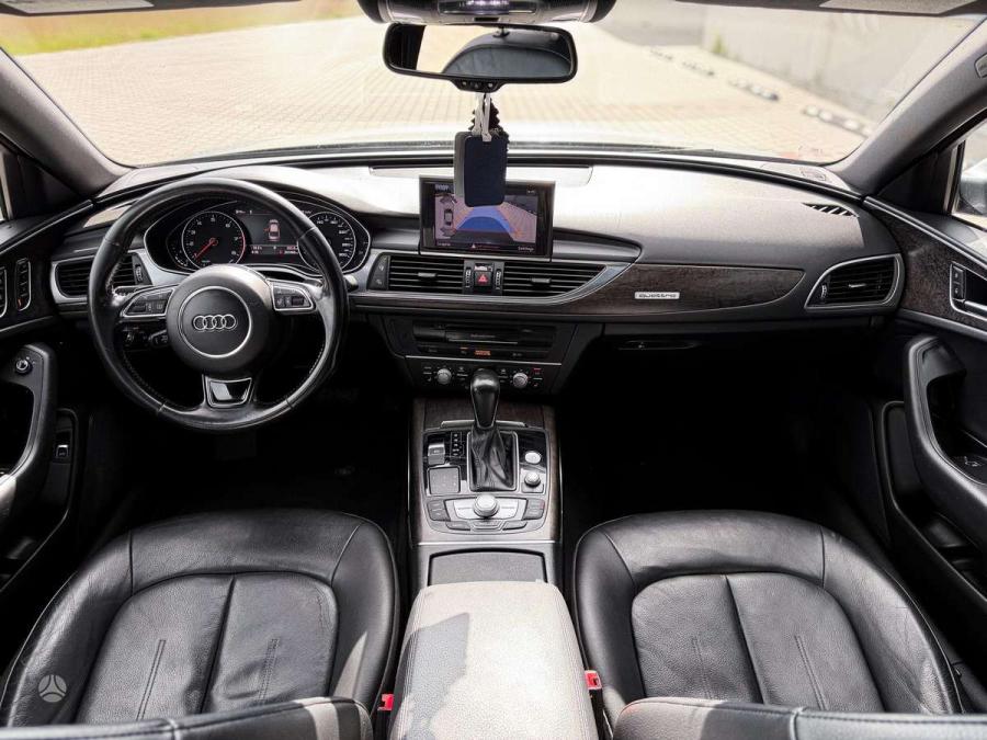 Grey Audi A6 2017 in Siauliai, with an engine capacity of 2.00 L and mileage of 261 thousand km for 11750 €, photo 21 on AUTOMOTO.COM.LV