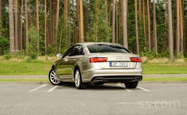 Pelēks Audi A6 2017 Rīga, ar dzinēja tilpumu 2.00 L un nobraukumu 157 tūkst. km par 15190 €, foto 9 vietnē AUTOMOTO.COM.LV