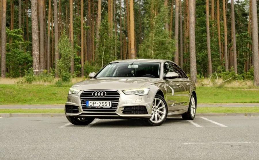 Pelēks Audi A6 2017 Rīga, ar dzinēja tilpumu 2.00 L un nobraukumu 157 tūkst. km par 15190 €, foto 1 vietnē AUTOMOTO.COM.LV