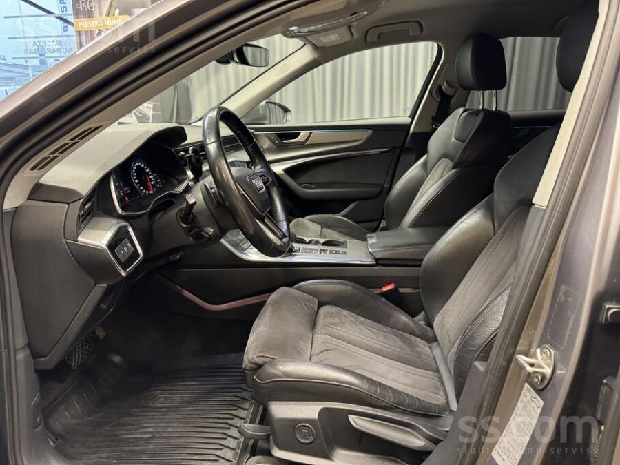 Pelēks Audi A6 2018 Rīga, ar dzinēja tilpumu 3.00 L un nobraukumu 144 tūkst. km par 23990 €, foto 11 vietnē AUTOMOTO.COM.LV