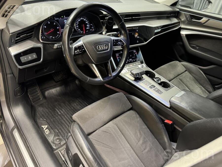 Pelēks Audi A6 2018 Rīga, ar dzinēja tilpumu 3.00 L un nobraukumu 144 tūkst. km par 23990 €, foto 12 vietnē AUTOMOTO.COM.LV