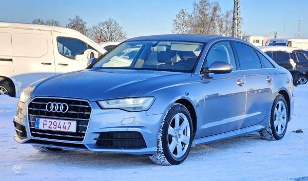 Grey Audi A6 2018 in Taurage, with an engine capacity of 1.97 L and mileage of 334 thousand km for 14300 €, photo 1 on AUTOMOTO.COM.LV
