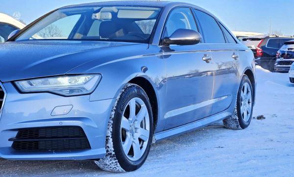 Grey Audi A6 2018 in Taurage, with an engine capacity of 1.97 L and mileage of 334 thousand km for 14300 €, photo 2 on AUTOMOTO.COM.LV