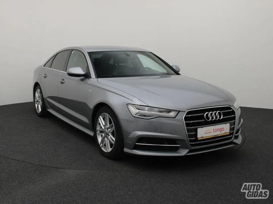 Grey Audi A6 2018 in Vilnius, with an engine capacity of 1.80 L and mileage of 172 thousand km for 18399 €, photo 11 on AUTOMOTO.COM.LV