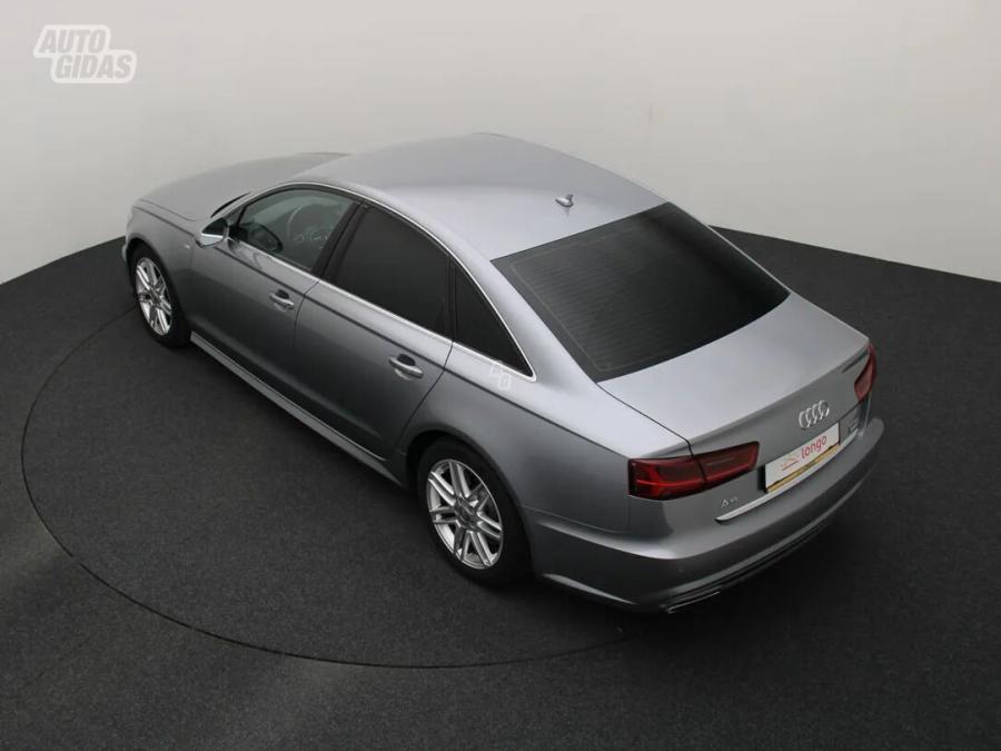 Grey Audi A6 2018 in Vilnius, with an engine capacity of 1.80 L and mileage of 172 thousand km for 18399 €, photo 13 on AUTOMOTO.COM.LV