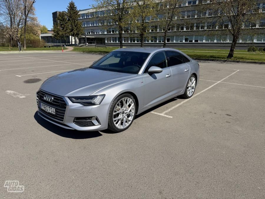 Pelēks Audi A6 2018 Kauņa, ar dzinēja tilpumu 3.00 L un nobraukumu 168 tūkst. km par 25000 €, foto 1 vietnē AUTOMOTO.COM.LV