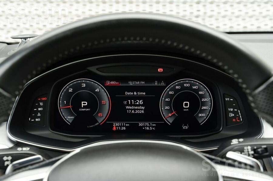 Grey Audi A6 2018 in Riga, with an engine capacity of 3.00 L and mileage of 230 thousand km for 24000 €, photo 20 on AUTOMOTO.COM.LV