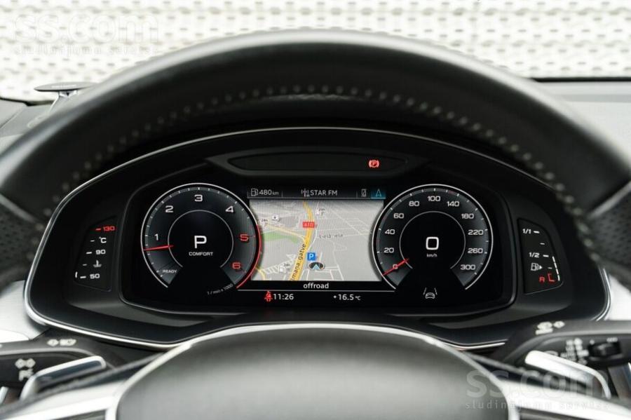 Grey Audi A6 2018 in Riga, with an engine capacity of 3.00 L and mileage of 230 thousand km for 24000 €, photo 21 on AUTOMOTO.COM.LV