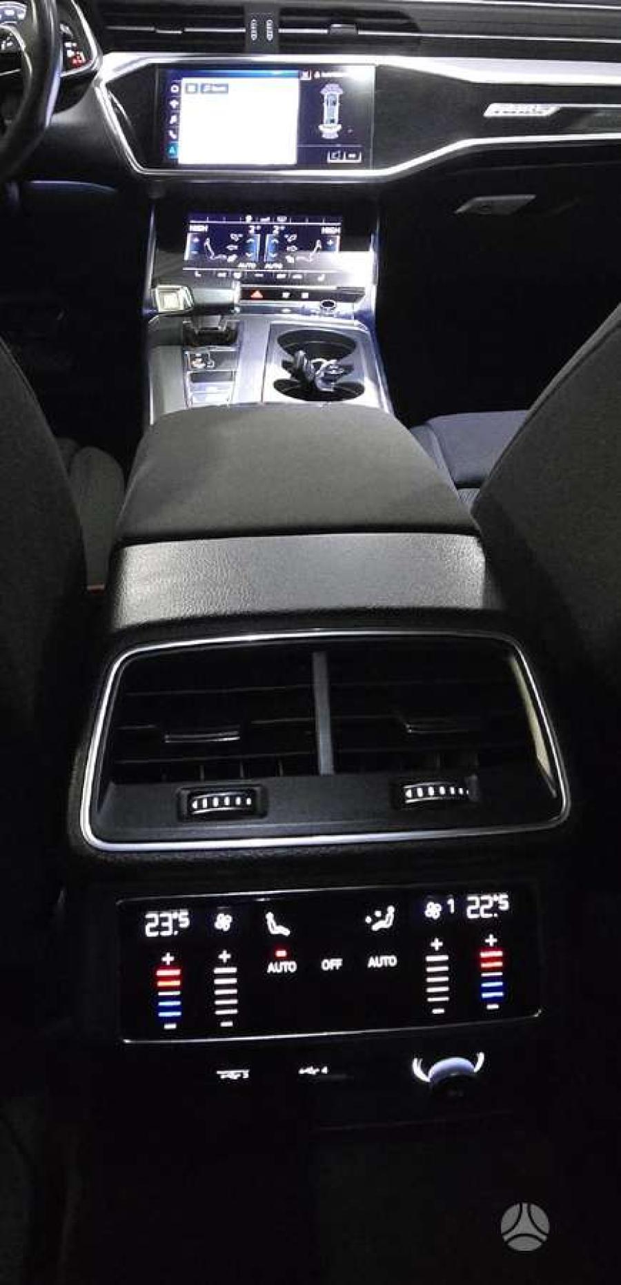 Grey Audi A6 2019 in Siauliai, with an engine capacity of 2.97 L and mileage of 167 thousand km for 25900 €, photo 13 on AUTOMOTO.COM.LV