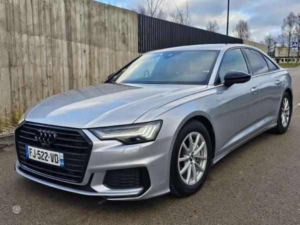 Grey Audi A6 2019 in Taurage, with an engine capacity of 1.97 L and mileage of 174 thousand km for 22500 €, photo 4 on AUTOMOTO.COM.LV
