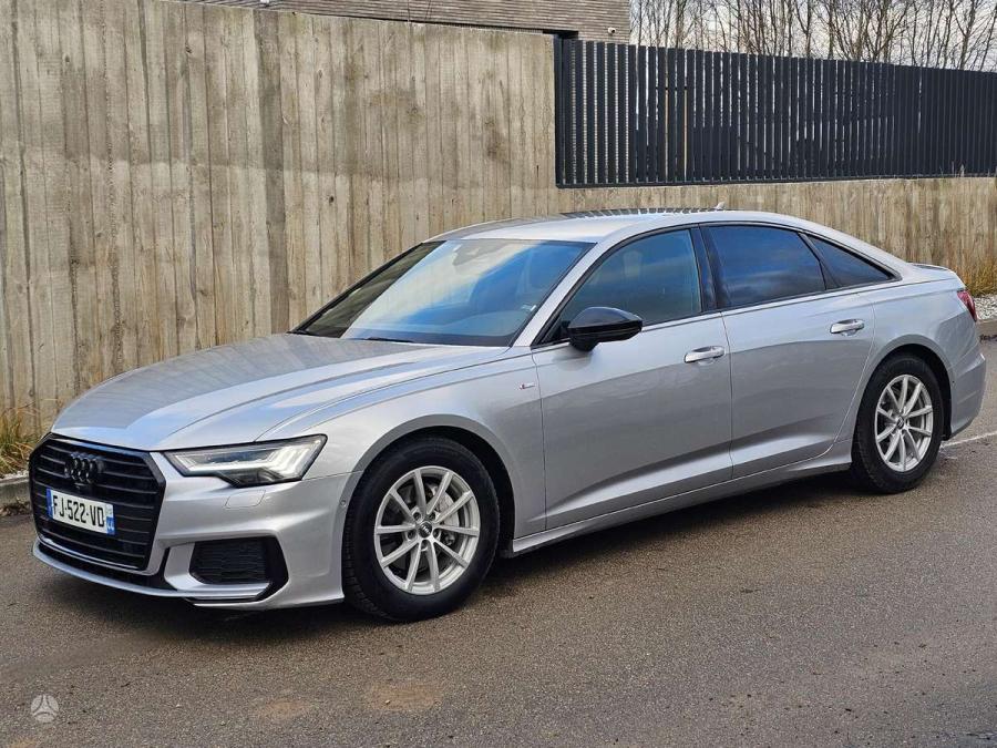 Grey Audi A6 2019 in Taurage, with an engine capacity of 1.97 L and mileage of 174 thousand km for 22500 €, photo 5 on AUTOMOTO.COM.LV