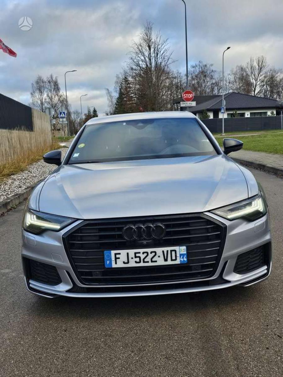 Grey Audi A6 2019 in Taurage, with an engine capacity of 1.97 L and mileage of 174 thousand km for 22500 €, photo 6 on AUTOMOTO.COM.LV