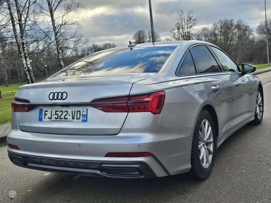 Grey Audi A6 2019 in Taurage, with an engine capacity of 1.97 L and mileage of 174 thousand km for 22500 €, photo 8 on AUTOMOTO.COM.LV