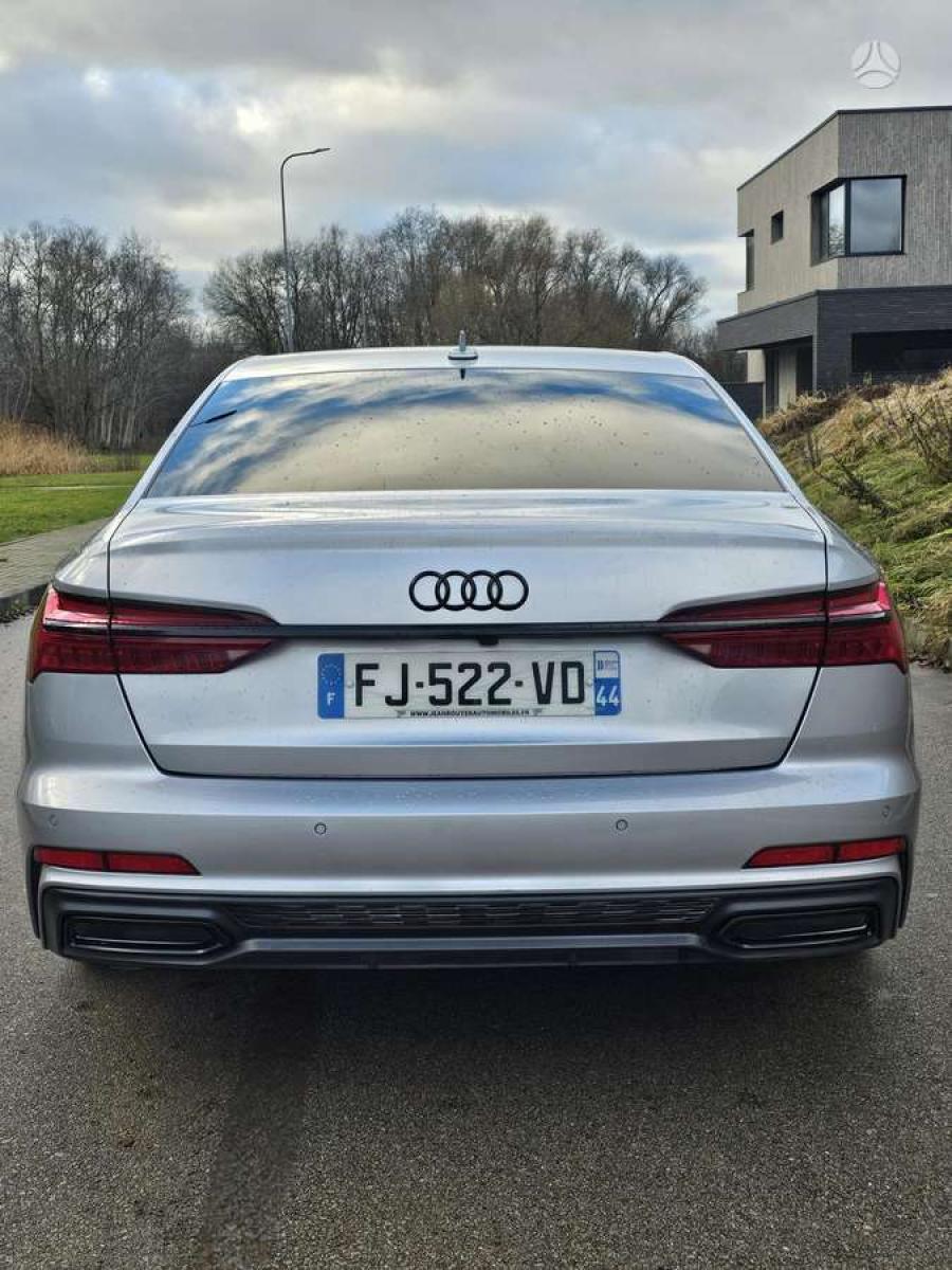 Grey Audi A6 2019 in Taurage, with an engine capacity of 1.97 L and mileage of 174 thousand km for 22500 €, photo 9 on AUTOMOTO.COM.LV