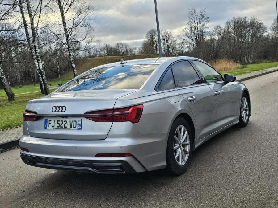 Grey Audi A6 2019 in Taurage, with an engine capacity of 1.97 L and mileage of 174 thousand km for 22500 €, photo 12 on AUTOMOTO.COM.LV