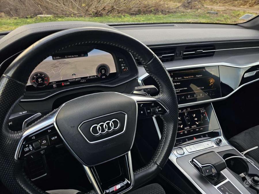Grey Audi A6 2019 in Taurage, with an engine capacity of 1.97 L and mileage of 174 thousand km for 22500 €, photo 18 on AUTOMOTO.COM.LV