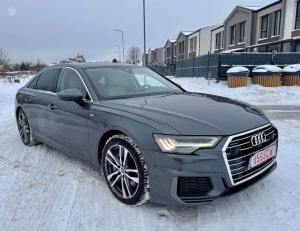 Grey Audi A6 2019 in Vilnius, with an engine capacity of 3.00 L and mileage of 243 thousand km for 24700 €, photo  on AUTOMOTO.COM.LV