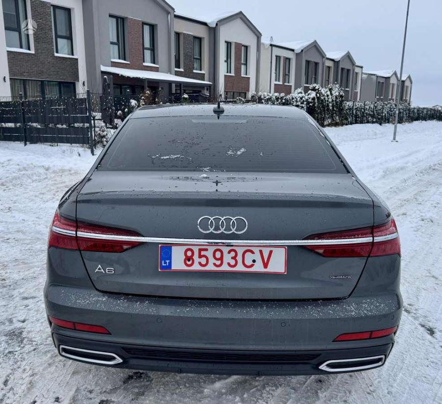 Pelēks Audi A6 2019 Viļņa, ar dzinēja tilpumu 3.00 L un nobraukumu 243 tūkst. km par 24700 €, foto 4 vietnē AUTOMOTO.COM.LV