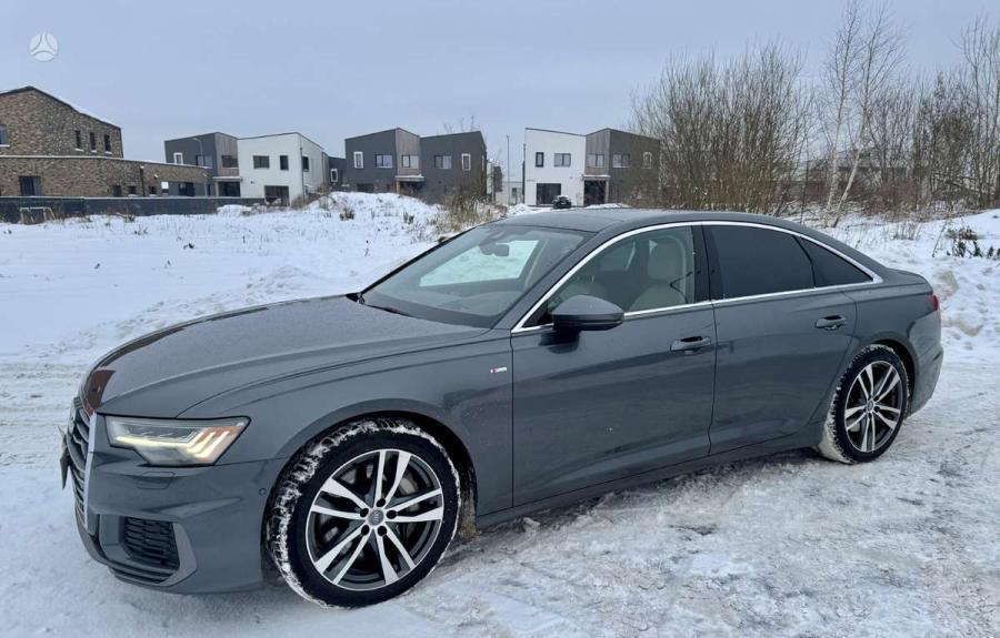 Pelēks Audi A6 2019 Viļņa, ar dzinēja tilpumu 3.00 L un nobraukumu 243 tūkst. km par 24700 €, foto 7 vietnē AUTOMOTO.COM.LV