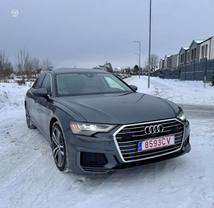 Pelēks Audi A6 2019 Viļņa, ar dzinēja tilpumu 3.00 L un nobraukumu 243 tūkst. km par 24700 €, foto 10 vietnē AUTOMOTO.COM.LV