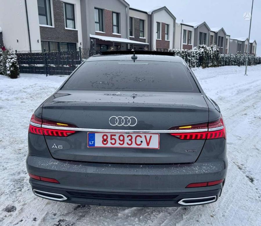 Pelēks Audi A6 2019 Viļņa, ar dzinēja tilpumu 3.00 L un nobraukumu 243 tūkst. km par 24700 €, foto 12 vietnē AUTOMOTO.COM.LV