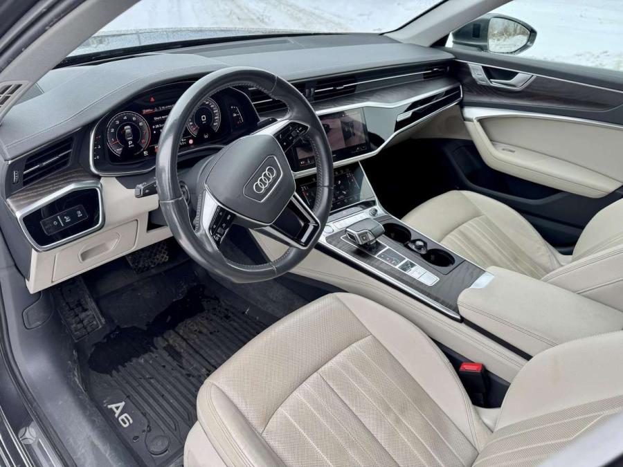 Pelēks Audi A6 2019 Viļņa, ar dzinēja tilpumu 3.00 L un nobraukumu 243 tūkst. km par 24700 €, foto 14 vietnē AUTOMOTO.COM.LV