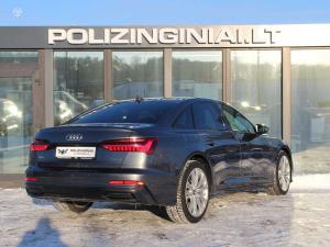 Grey Audi A6 2019 in Vilnius, with an engine capacity of 1.98 L and mileage of 139 thousand km for 27950 €, photo 4 on AUTOMOTO.COM.LV