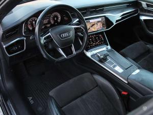 Grey Audi A6 2019 in Vilnius, with an engine capacity of 1.98 L and mileage of 139 thousand km for 27950 €, photo 6 on AUTOMOTO.COM.LV