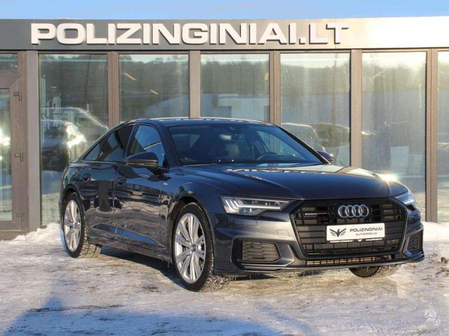 Pelēks Audi A6 2019 Viļņa, ar dzinēja tilpumu 1.98 L un nobraukumu 139 tūkst. km par 27950 €, foto 3 vietnē AUTOMOTO.COM.LV