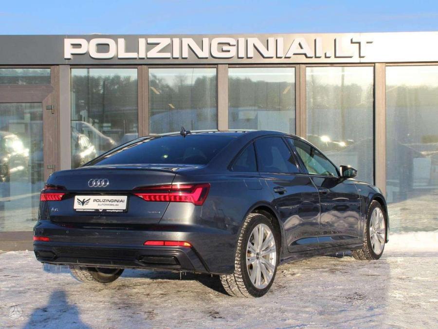 Pelēks Audi A6 2019 Viļņa, ar dzinēja tilpumu 1.98 L un nobraukumu 139 tūkst. km par 27950 €, foto 4 vietnē AUTOMOTO.COM.LV