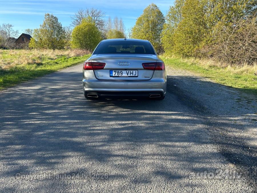 Grey Audi A6 2019 in Tallinn, with an engine capacity of 2.00 L and mileage of 96 thousand km for 19900 €, photo 1 on AUTOMOTO.COM.LV